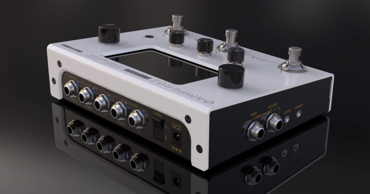 Hotone Ampero II Stomp が発表！3コアのフラッグシップモデル - masa BLIK ito.com