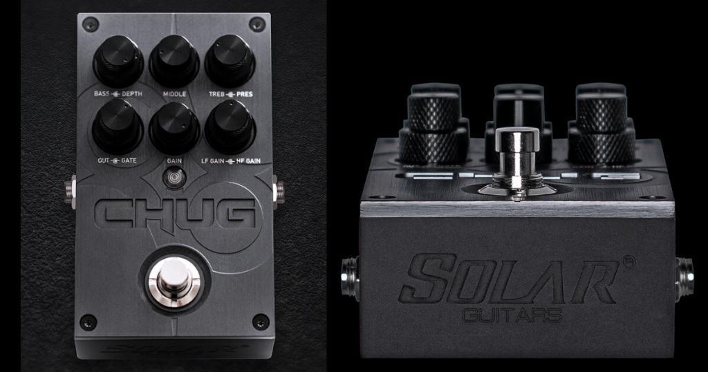 SOLAR GUITARS CHUG メタルサウンドに特化したゲート付きプリアンプペダル - masa BLIK ito.com